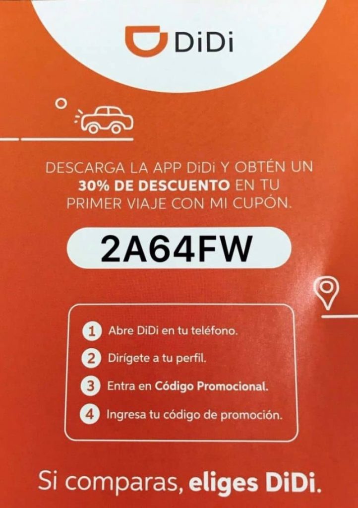 ¿Cómo Puedo Obtener y Usar los Cupones de DIDI? (Ejemplo) - Mira Cómo ...
