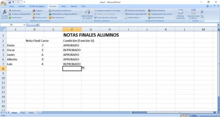 Función SI en Excel ¿Qué es? ¿Para que Sirve? y ¿Cómo se usa? (Ejemplo ...