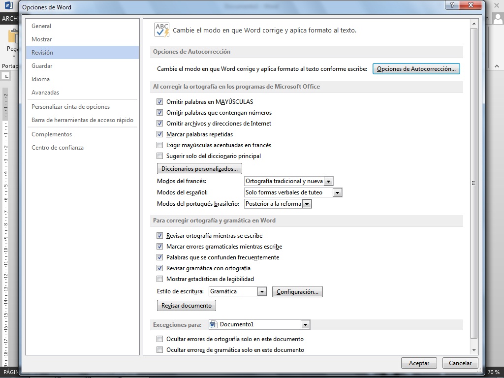 Cómo Ocultar el Corrector de Ortografía y Gramática en Word | Activar o ...