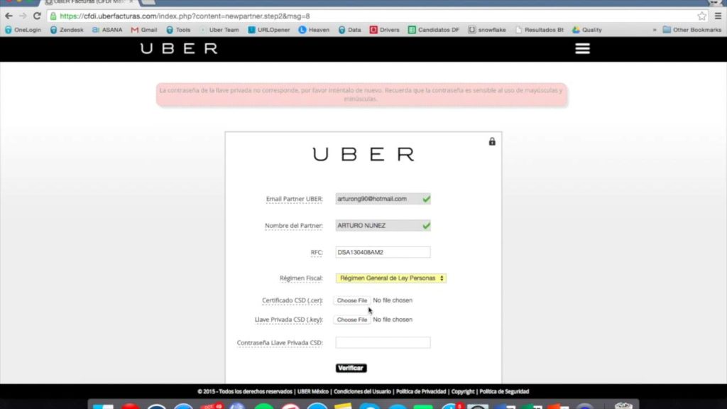 ¿Dónde Puedo Solicitar una Factura de UBER? - UBER FACTURAS | Mira Cómo ...