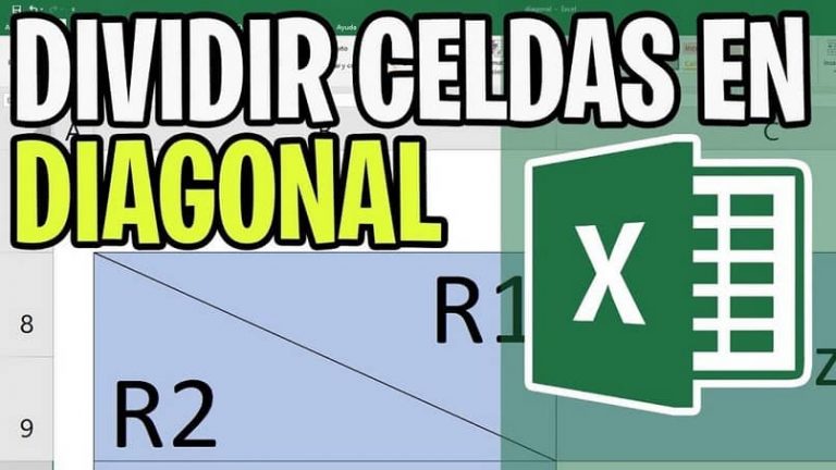 Cómo Dividir una Celda en Diagonal y Escribir para Tablas de Doble ...