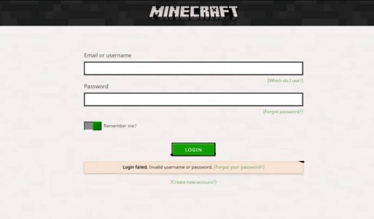 ¿Cómo Puedo Entrar o Iniciar Sesión en Minecraft si me da un Error ...