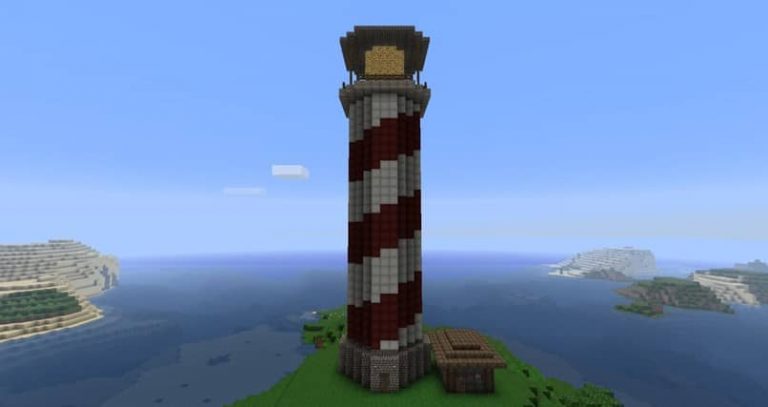 Cómo Hacer un faro Giratorio o un faro Mágico en Minecraft ¡Con luz ...