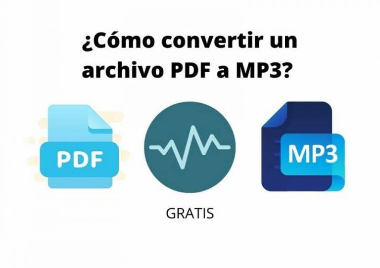 Cómo Convertir un Archivo PDF a MP3 Gratis en Español Online | Mira ...
