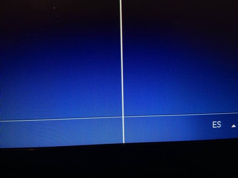 ¿Cómo quitar una línea horizontal o vertical de la pantalla de mi ...
